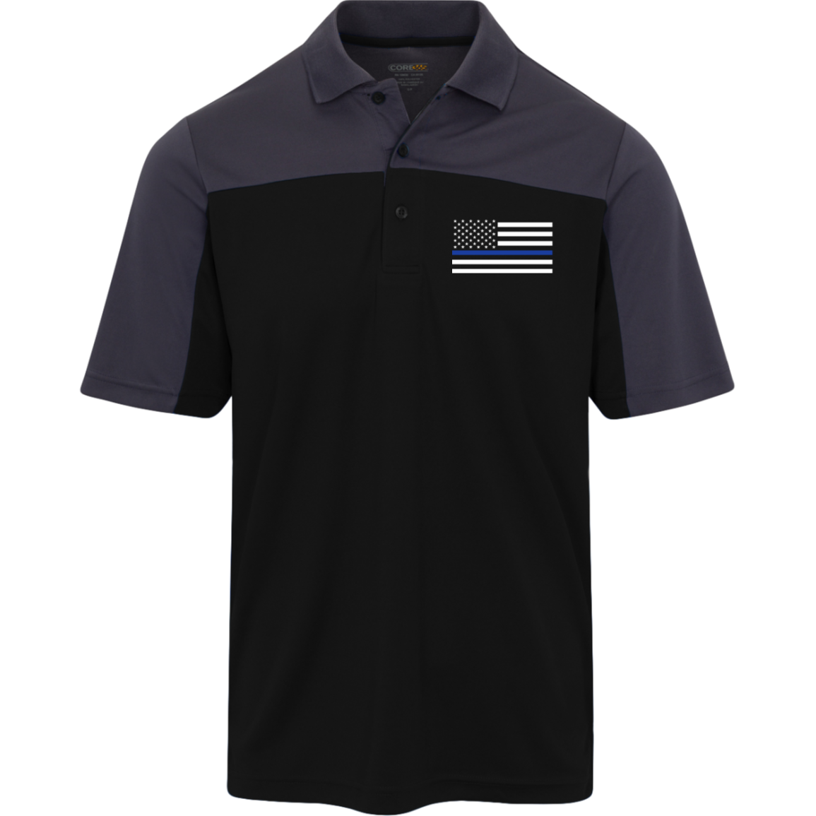 ThinBlueLine 2-Tone Polo Shirts – ThinBlueLineHeroes