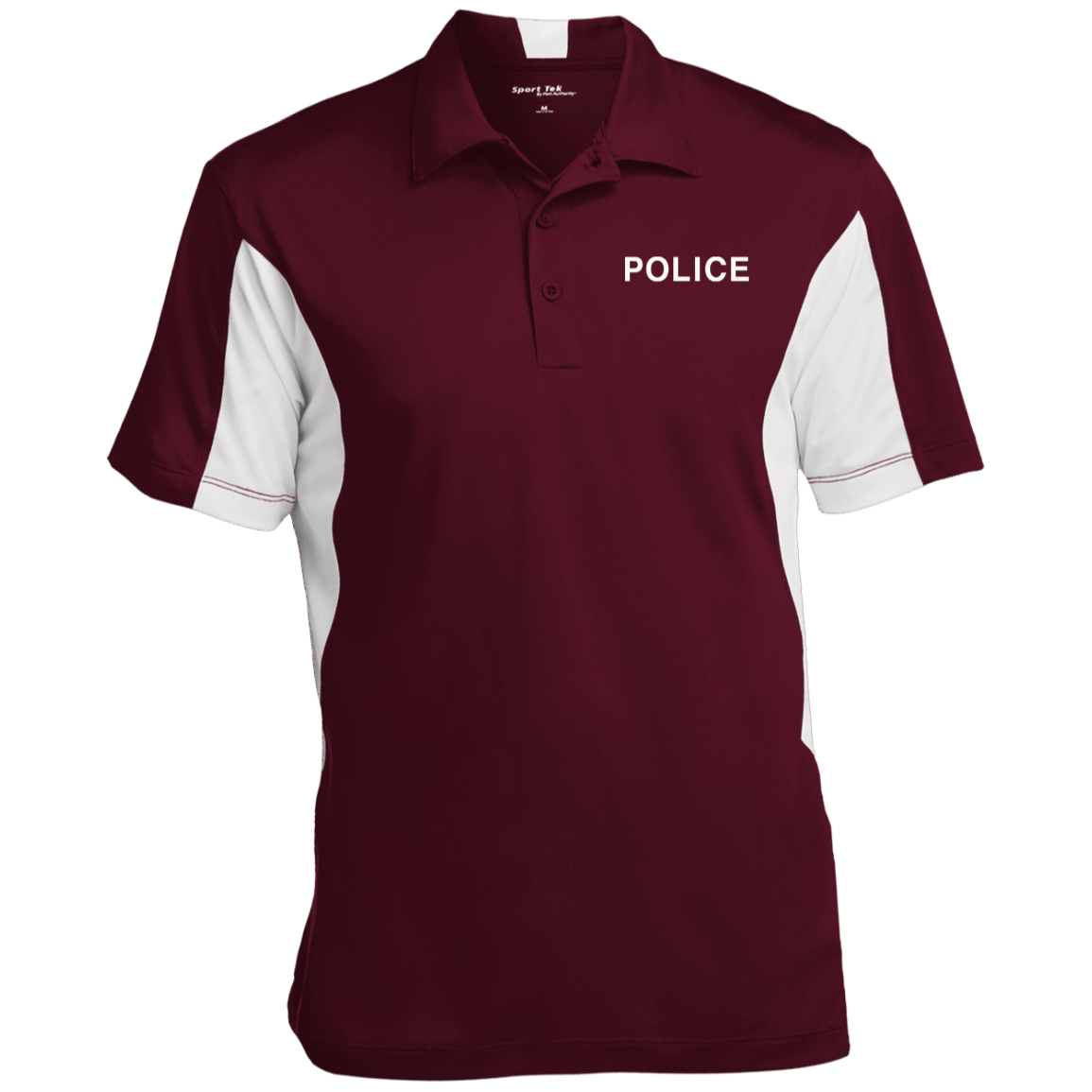 Mockup - Police Polo - 2Colour - Design A2-1 – ThinBlueLineHeroes