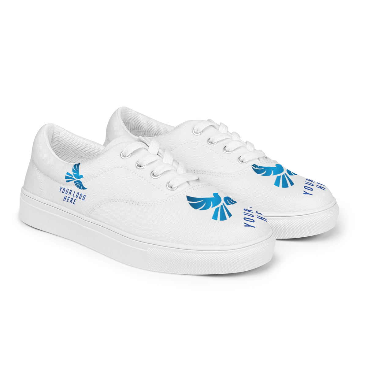 CMM Branded - Men’s lace-up canvas shoes - A1-1 – ThinBlueLineHeroes
