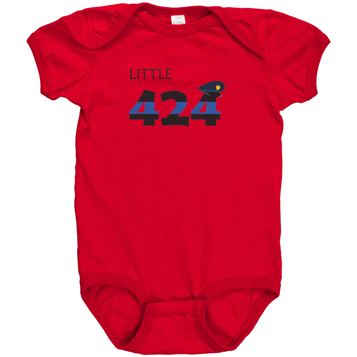 Personalized Blue Line Onesie - Type 2 - AK1 – ThinBlueLineHeroes